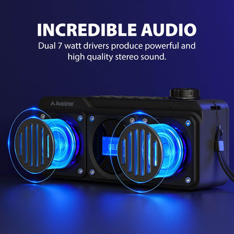 BT5.0 Portable Radio Speaker | Avantree Boombyte
