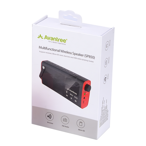 La mejor radio portátil con altavoz Bluetooth | Avantree SP850